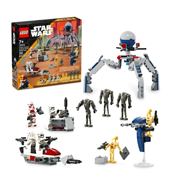Lego | Toys | Nib Legos Clone Trooper Battle Droid From Star Wars Lego ...